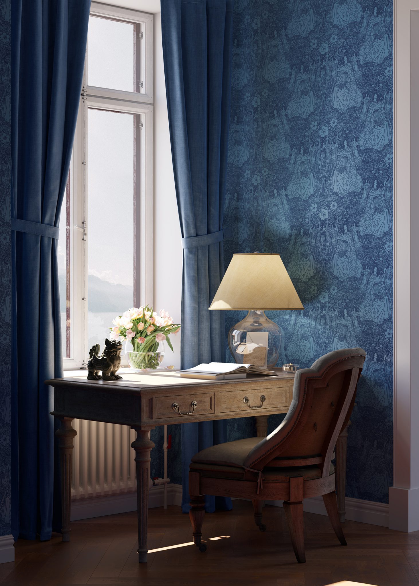 BRITISH HERITAGE 2, Wallpaper – Trabeth Textiles
