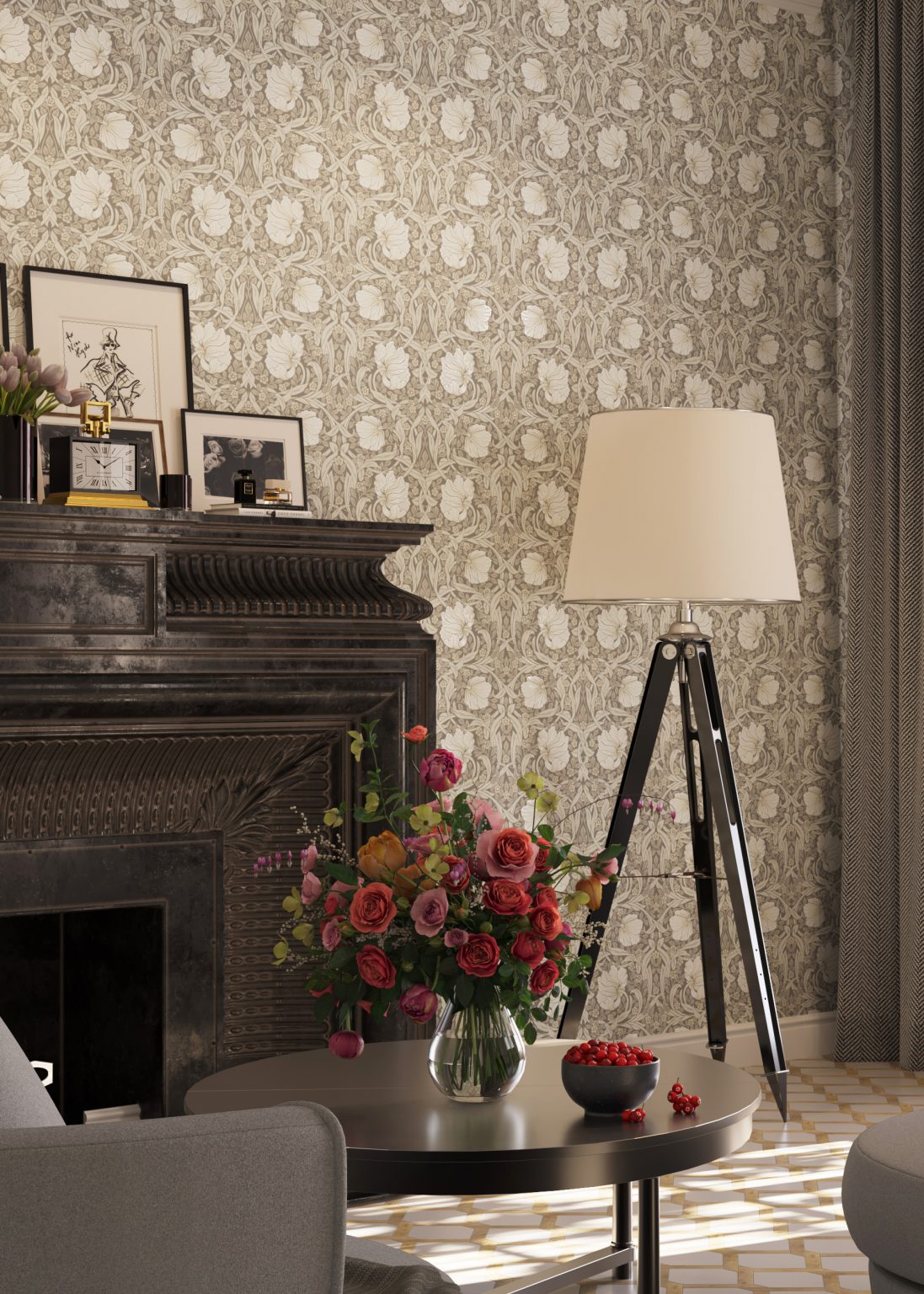 BRITISH HERITAGE 2, Wallpaper – Trabeth Textiles