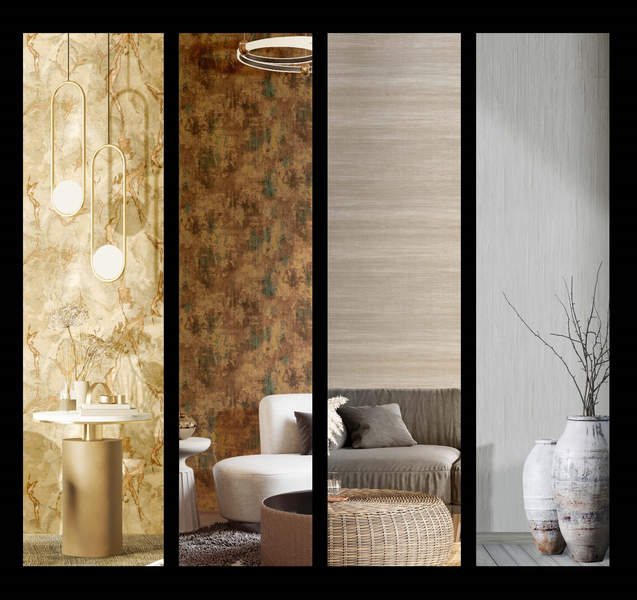 CROMIE, Parato Wallpaper – Trabeth Textiles